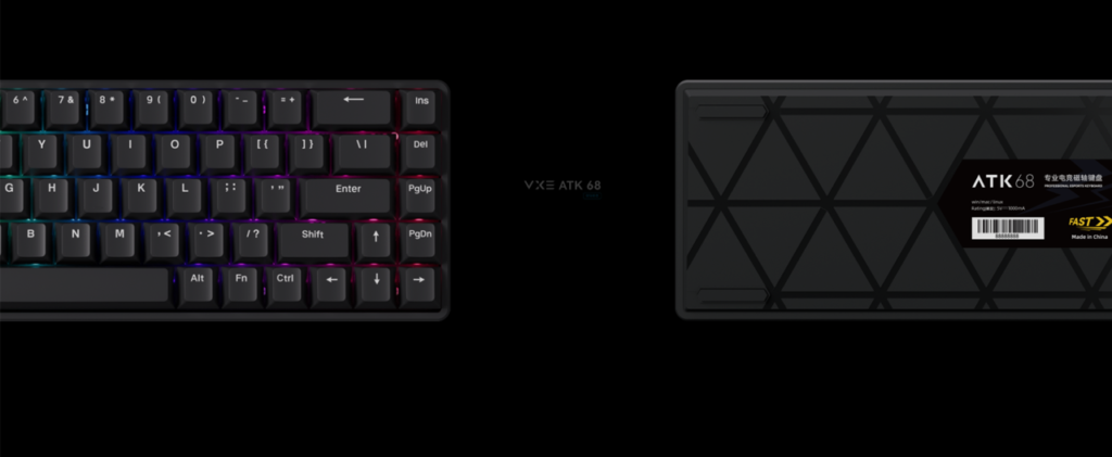 [Spec] VXE ATK68 Magnetic Switch Mechanical Keyboard Black | BEST ONE