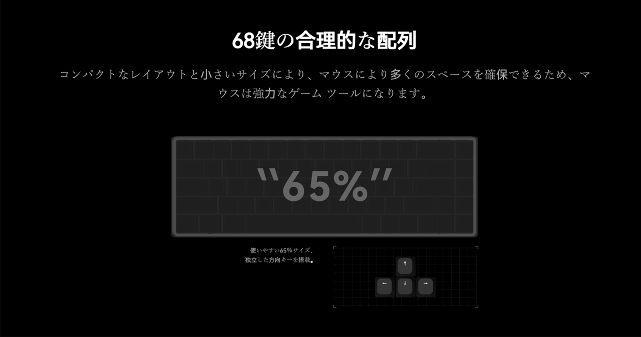 [Spec] VXE ATK68 Magnetic Switch Mechanical Keyboard Black | BEST ONE